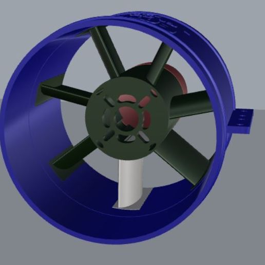 🚁 EDF Big 128 EMV - complete・ STL File for 3D printing・Cults