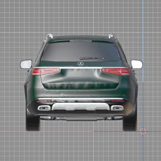 🚗 Mercedes Benz GLS・ 3D File for 3D printing・Cults