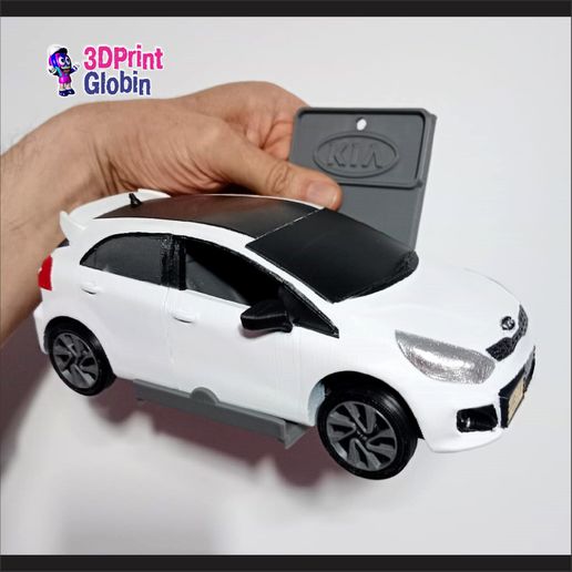 🚪 Kia Rio Hatchback SX 5 Doors - Includes Wall Bracket・ STL File for 3D ...