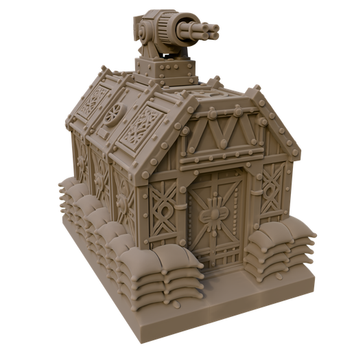 🎲 Modular Bunker - 3D Print Tabletop RPG Miniature Model・ 3D File for ...