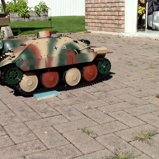 3D printer Jagdpanzer 38(t) Hetzer scale 1/6 - 3D printable RC tank model • made with Ender 3・Cults