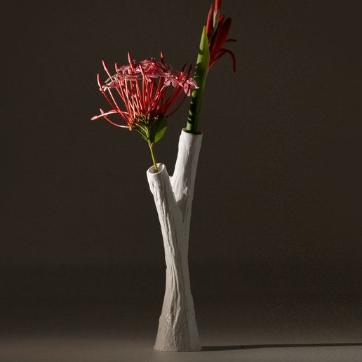 STL file Tree vase 2 | STL file | Minimalistic decor 🌳 ・3D print model ...