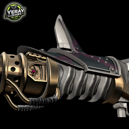 👾 Fishbones of Jinx (Arcane Version) - 3D Replica for FDM Printing ...