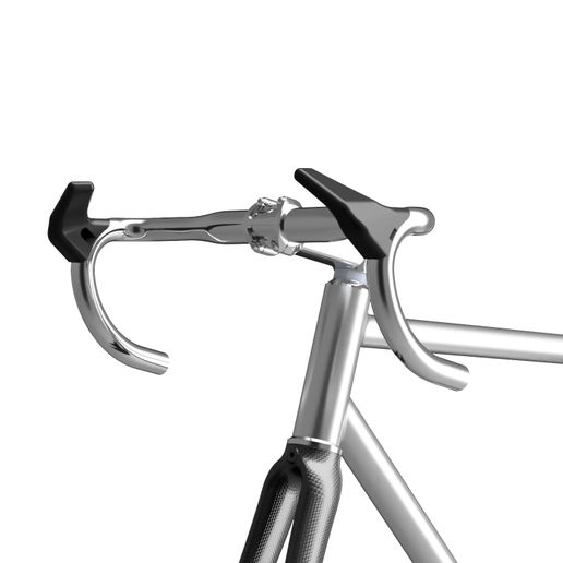 🎛️ VERTEX GRIPS - 3D Printed Fixedgear/Fixie Fake Hood for Dropbar・ STL ...