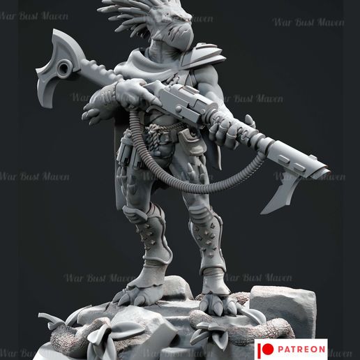 🎲 Kroot Shaper・ STL File for 3D printing・Cults