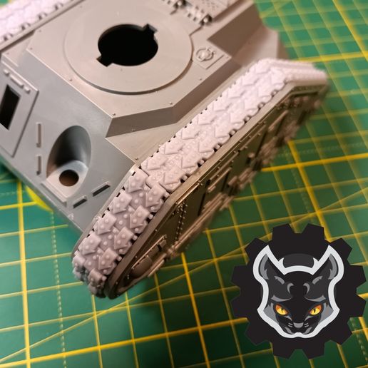 💂 Chaos Guard Tanks Track Set・Free 3D File for 3D printing・Cults
