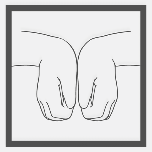 🎨 Boar-亥-I - Wall Art - Naruto Hand Seal-Sign・Archivo STL para ...