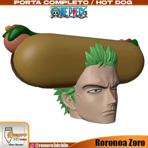 Papercraft Roronoa Zoro