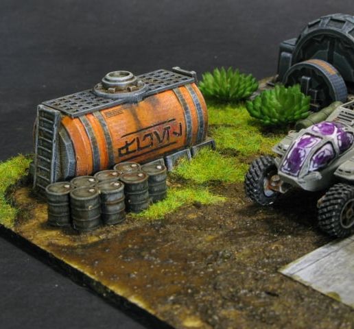 Star Wars Legion Terrain - Fuel and Chemical Tanks 3D-gedruckt・Cults