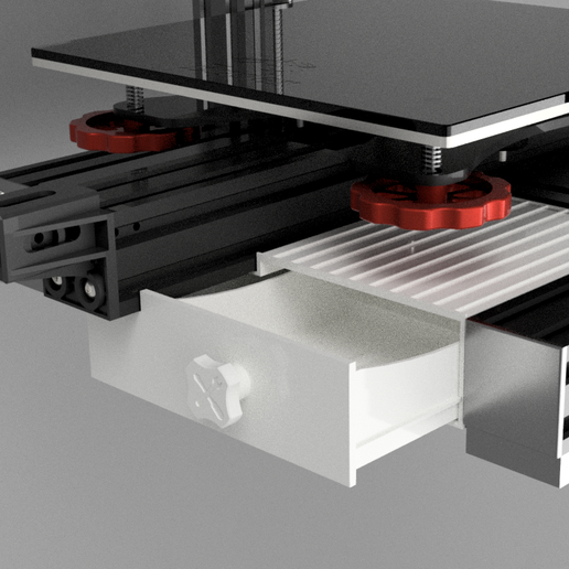 STL file creality ender 3 v2 original storage box 📦 ・3D printer design ...