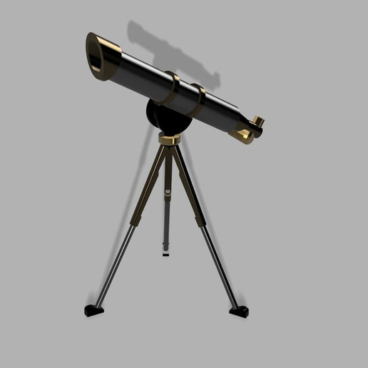 🔭 Telescope・Free STL File for ・Cults