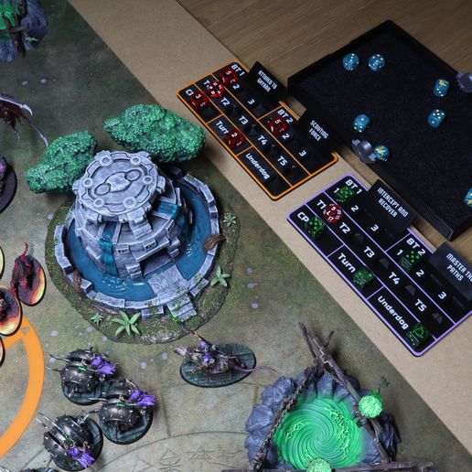 🎲 Scoring Board / Game Tracker - AoS 4th compatible・ STL File for 3D ...