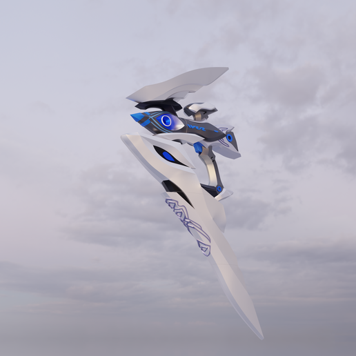 🥉 Honkai impact 3rd Bronya Zaychik Silverwing: N-EX weapon 3d print 3d ...