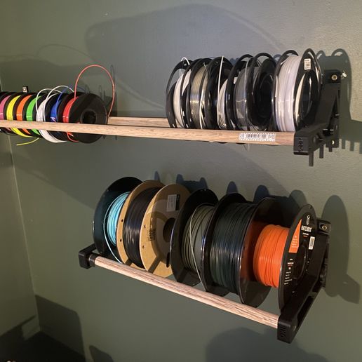 🪢 Filament Storage Rack Value Pack・Free STL File for 3D printing・Cults
