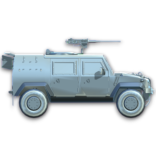 OBJ file Iveco LMV 3 🔫 ・3D print design to download・Cults