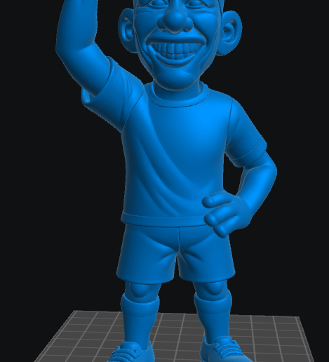 🇧🇷 Roberto Firmino cartoon・ STL File for 3D printing・Cults