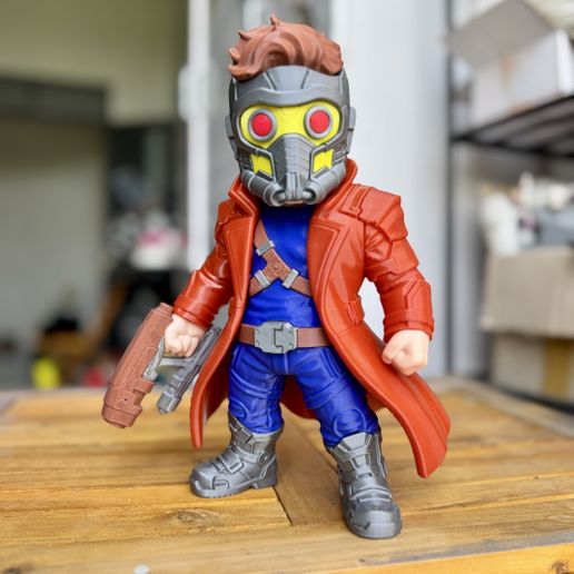 ⭐ Star Lord Fan art (sem ams-multiparts/3mf)・Arquivo 3MF para Impressão ...