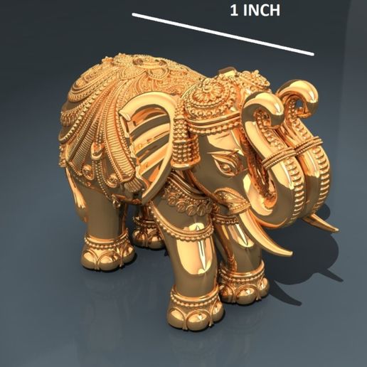 🐘 2 trunk elephant・ STL File for 3D printing・Cults