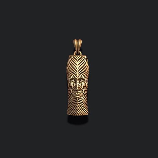 3D file Face african mask maori pendant 3D print model 🇮🇩 ・3D printable ...