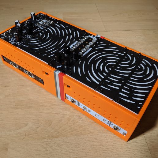 STL file Expandable Eurorack Case Blocks 🎵 ・3D print design to download ...