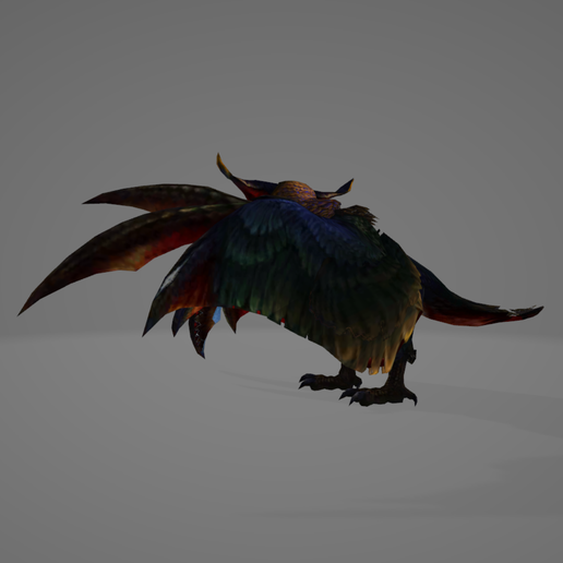 Archivo STL MONSTER HUNTER MALFESTIO 👹 (OBJ)・Plan imprimible en 3D para ...