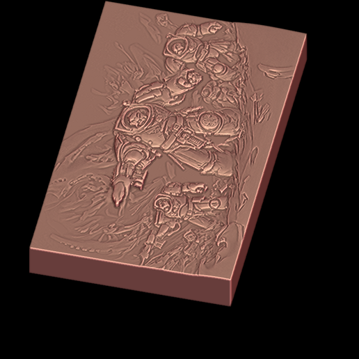 🎨 Leviathan Terminator art Bas-Relief, wall art, poster from hammer of ...