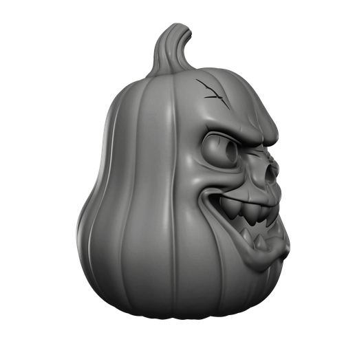 🎃 Evil Pumpkin – 3D Printable Halloween Decoration Model・ STL File for ...