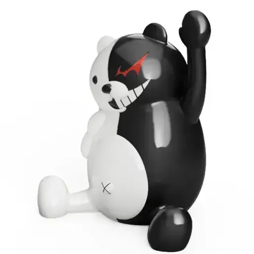 STL file Monokuma 🎨 ・3D printable design to download・Cults
