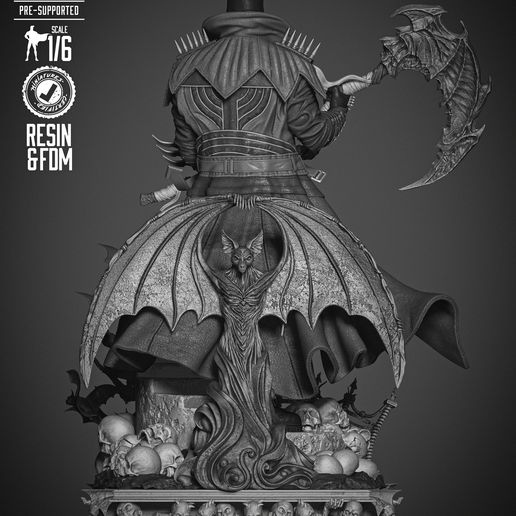 🗿 B3DSERK BATMAN DARK NIGHT SCULPTURE READY FOR PRINTING・ 3D File for ...