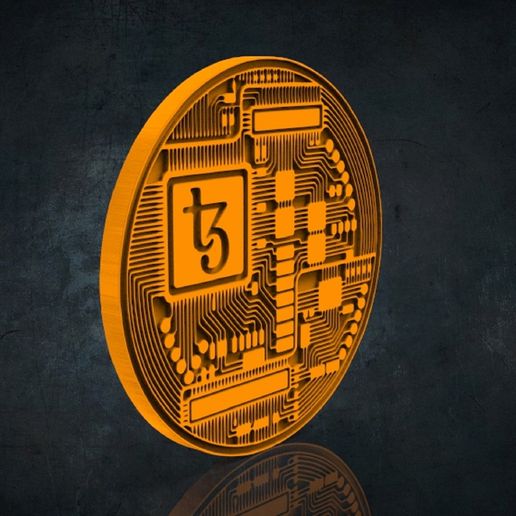 📁 btc bitcoin 3D STL Model for CNC Router, Artcam, Vetric, Engraver ...