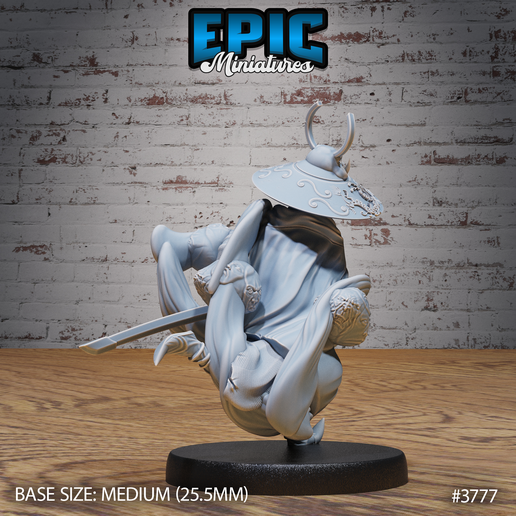 3D file Dark Pilgrim Running ‧ DnD Miniature ‧ Tabletop Miniatures ...