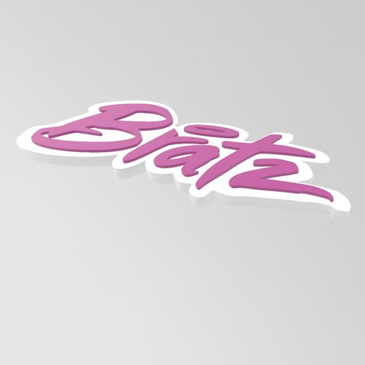 🏢 LOGO BRATZ・Archivo STL para Impresión 3D y Mecanizado CNC - Corte por ...