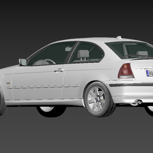 🚗 BMW 3-Series E46 Compact 2001・ 3D File for 3D printing・Cults