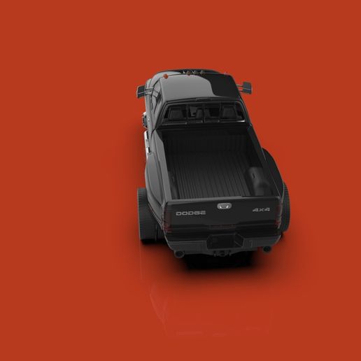 🐏 2000 Dodge Ram 2500 Quad Cab Cummins Dually RC And Scale Model・ STL ...