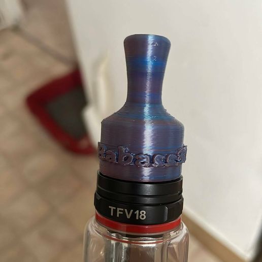 🚬 TFV18 electronic fag tip・Free STL File for ・Cults