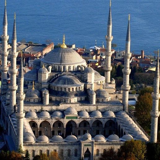 🕌 Sultan ahmed mosque・ 3D File for 3D printing・Cults