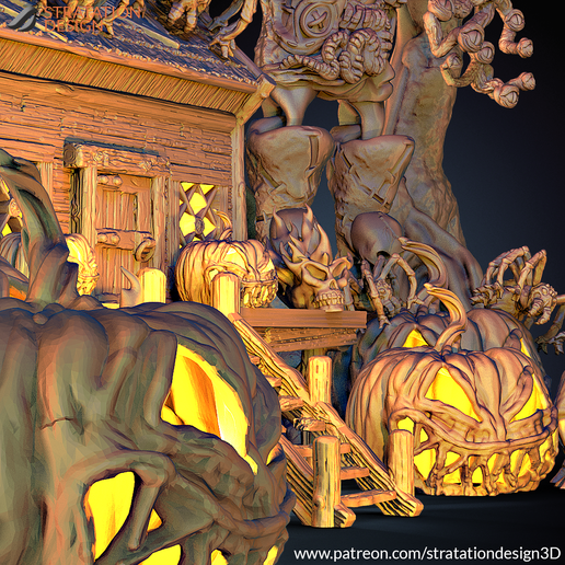 3D file Halloween Special Bundle・3D printing design to download・Cults