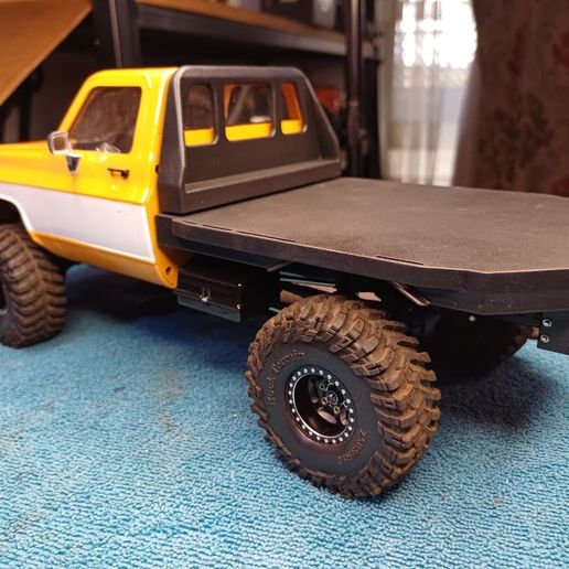 💭 Fms Fcx18 k10 Flatbed (2 Versions)・ STL File for 3D printing・Cults