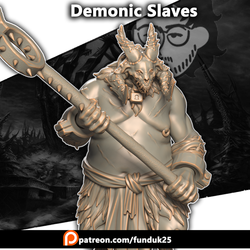 🎲 Demonic Slave 2 (Torture Instruments)・ 3D File for 3D printing・Cults