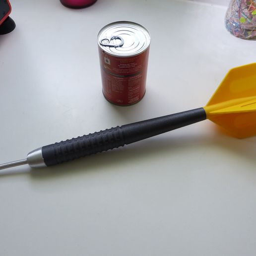 3D printable Oversized Dart Storage Dart! • made with Creality K1C・Cults