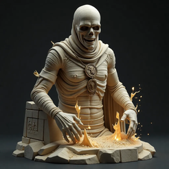 👻 Mummy #14・Free STL File for 3D printing・Cults