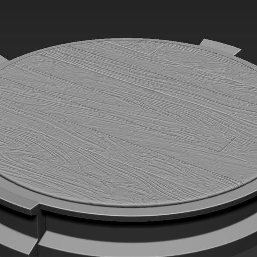 🪵 Decorative Wooden Base Stand for figurines・ 3D File for 3D printing・Cults