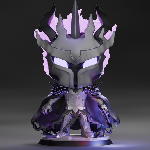 🎨 Ashborn (Shadow Monarch) - Solo Leveling Funko STL・ STL File for 3D ...