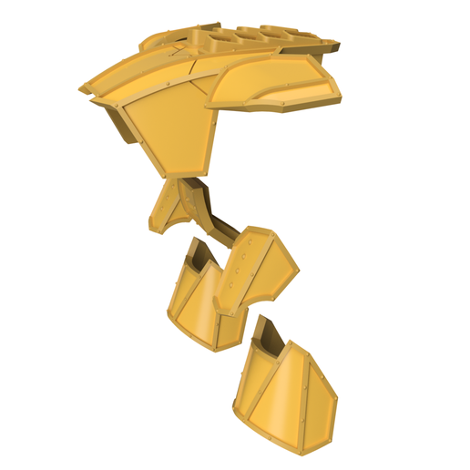 🎲 Alternative Armour Warhound Kit - Unaligned・ STL File for 3D printing ...