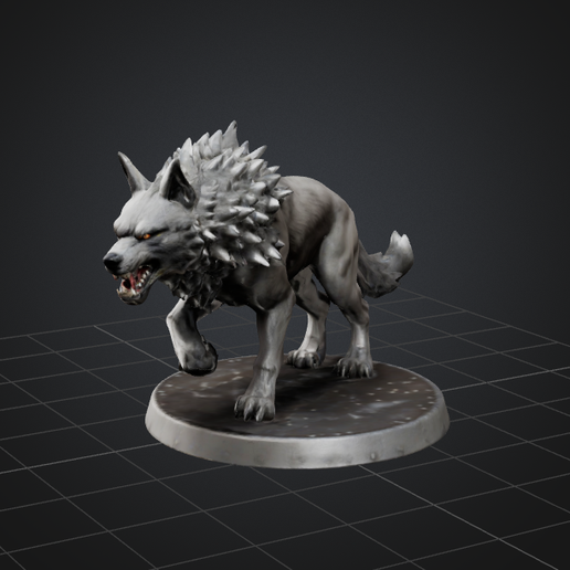 🐺 Wolf・Free STL File for 3D printing・Cults