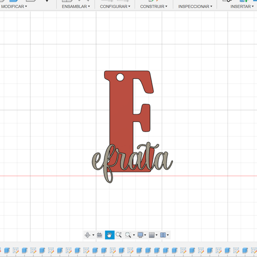 STL file e de efrata 🗝️ ・3D printing model to download・Cults