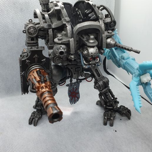 🌩️ Chaos Knight Lightning Cannon・ 3D File for ・Cults