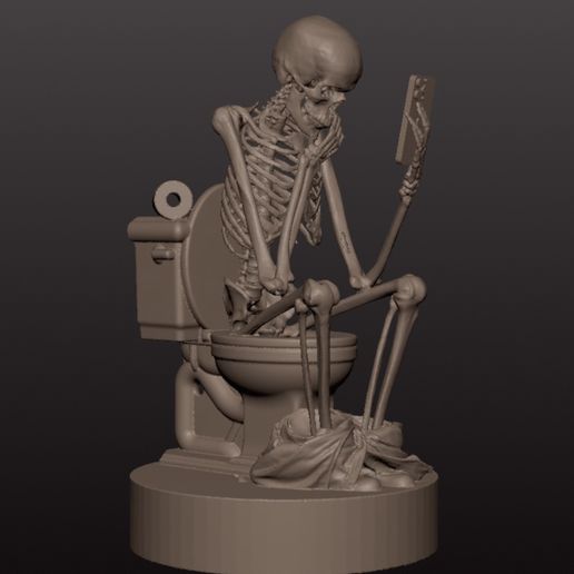 💀 alone time・Free STL File for 3D printing・Cults