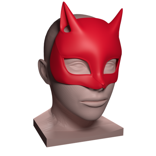 STL file Persona 5 - Ann Takamaki Panther Mask 🎮 ・3D printing template ...