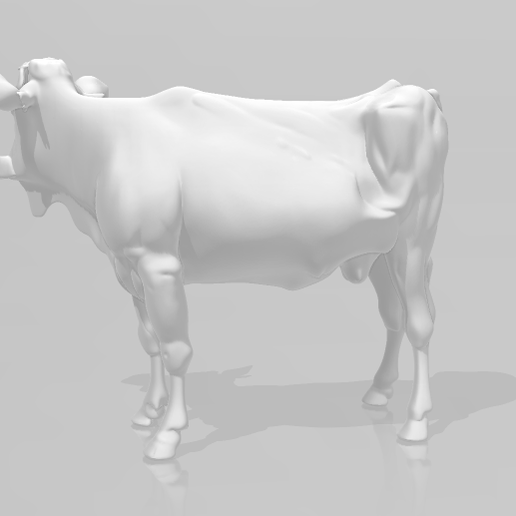 🐄 White Black Cow 3D Printable Model STL OBJ・ STL File for 3D printing ...
